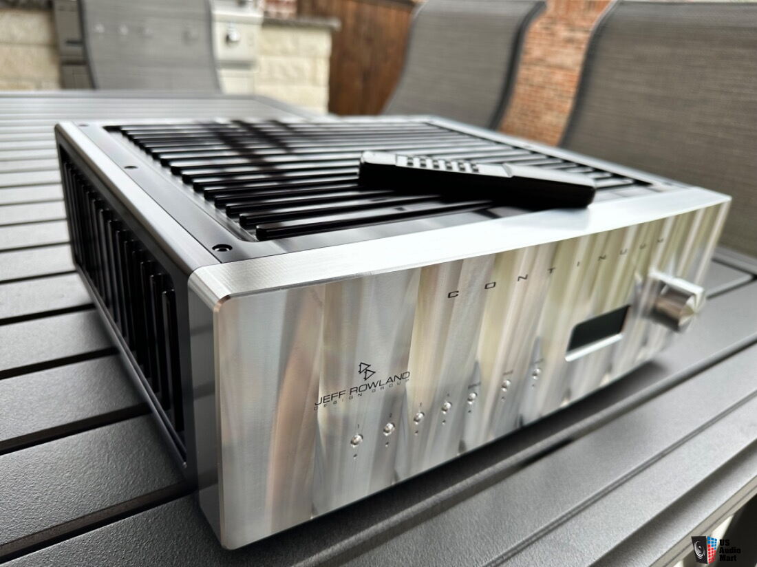 REDUCE $1,000 Jeff Rowland Continuum S2 integrated amp. Like new from ...