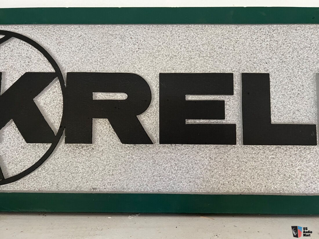 Vintage Krell Sign used at many audio shows Photo #4761912 - US Audio Mart