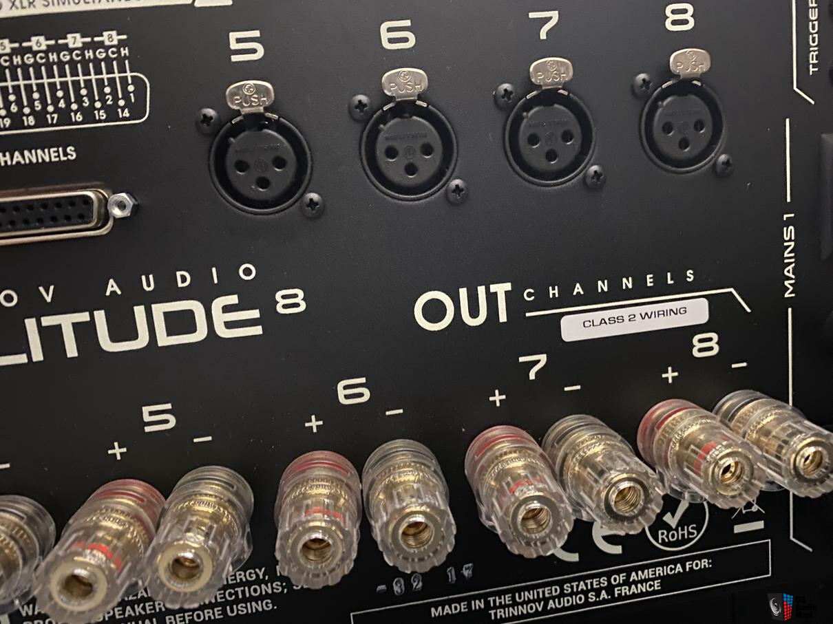 Trinnov Amplitude 8 Eight Channel Multichannel Amp -Fantastic beast ...