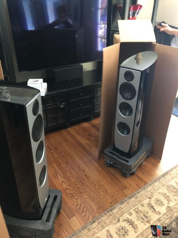 Paradigm Persona 3F Loudspeakers - Black/silver/black - Perfect ...