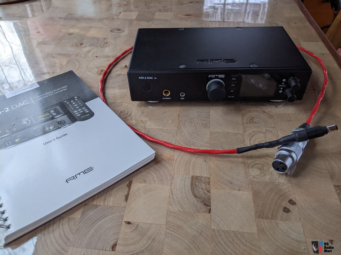 RME ADI-2 DAC FS Ultra Fidelity PCM/DSD DA Converter Photo #4762454 ...