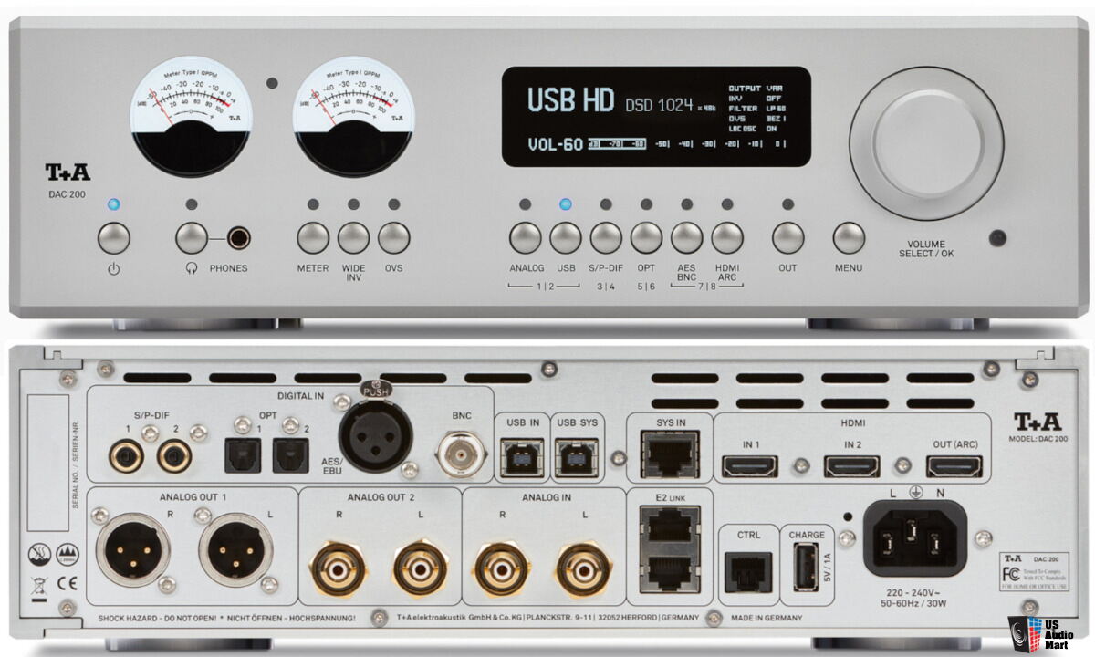 T+A DAC 200 | Digital Converter, Preamp, HeadAmp -- Imported from ...