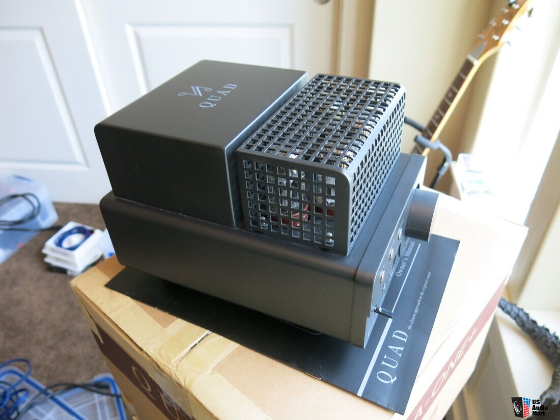 Quad PA-One+ tube Headphone amp and line-stage, built-in DAC, spare ...