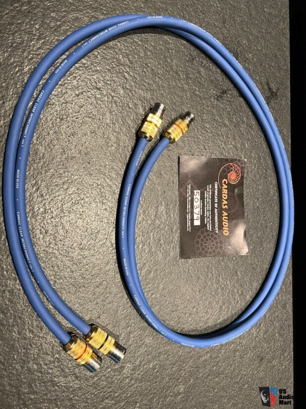 Cardas Clear Rev. 1 Interconnect XLR (1.5m pair) Photo #4770456 - US ...