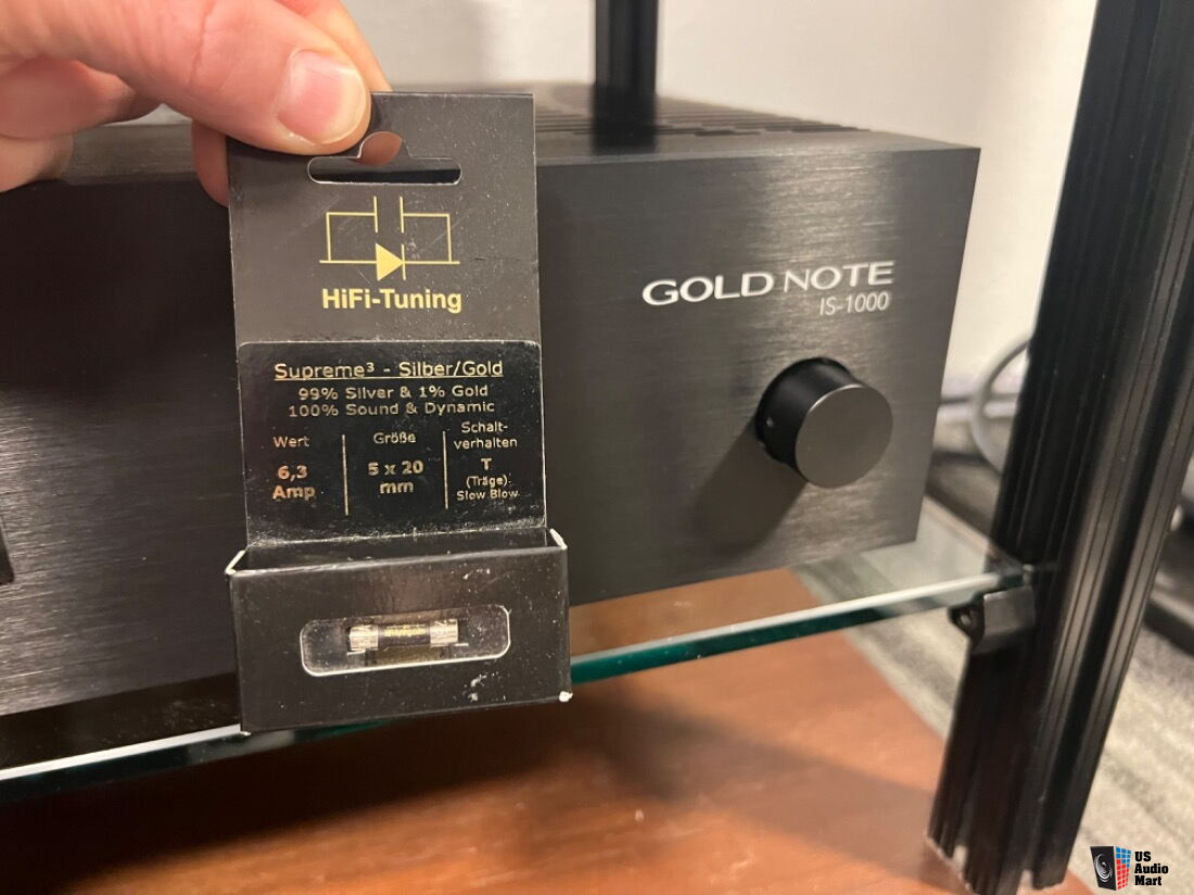 Gold Note IS-1000 Deluxe Integrated Amp with DAC, Streamer and Phono ...