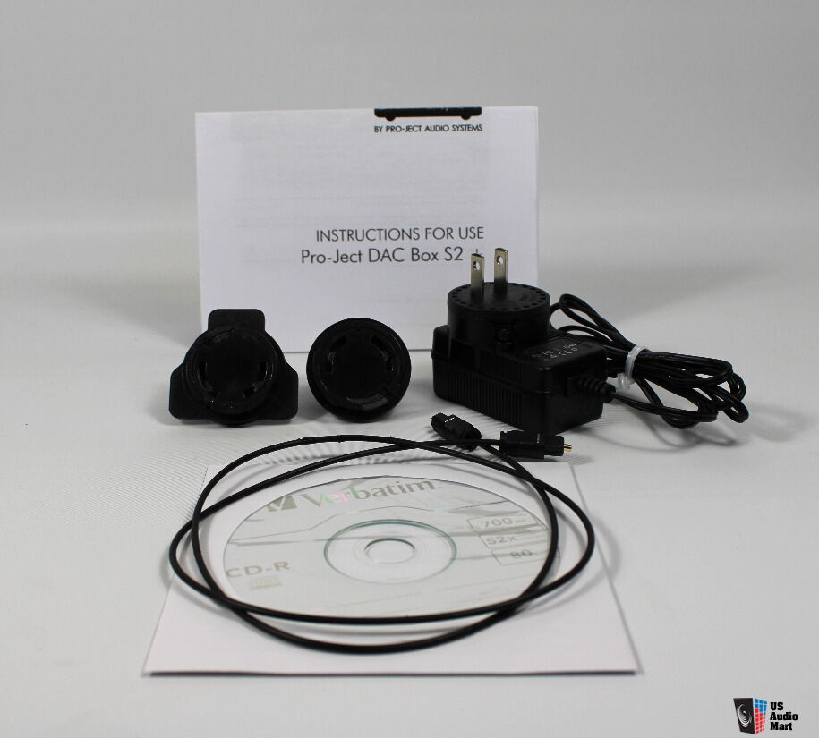 Pro-Ject DAC Box S2+ 32-Bit Hi-Fi D/A Converter w/ DSD256 in excellent ...