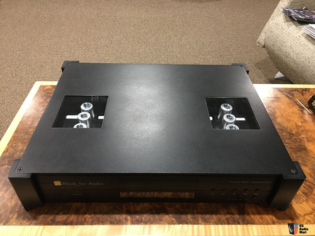 Black Ice Fusion DAC/ CD Transport/Player w/tubes Photo #4850535 - US ...