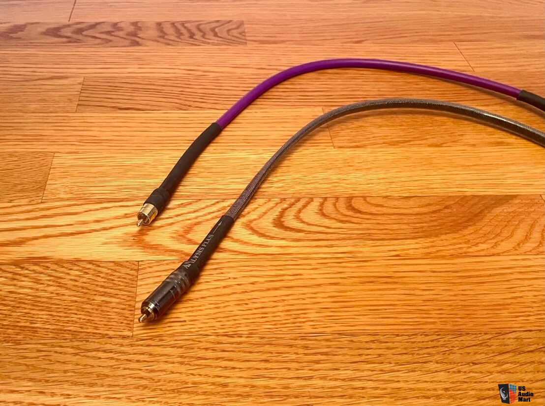 Analysis Plus Silver Oval, and OVAL One, Single .5 Meter of Each, RCA ...