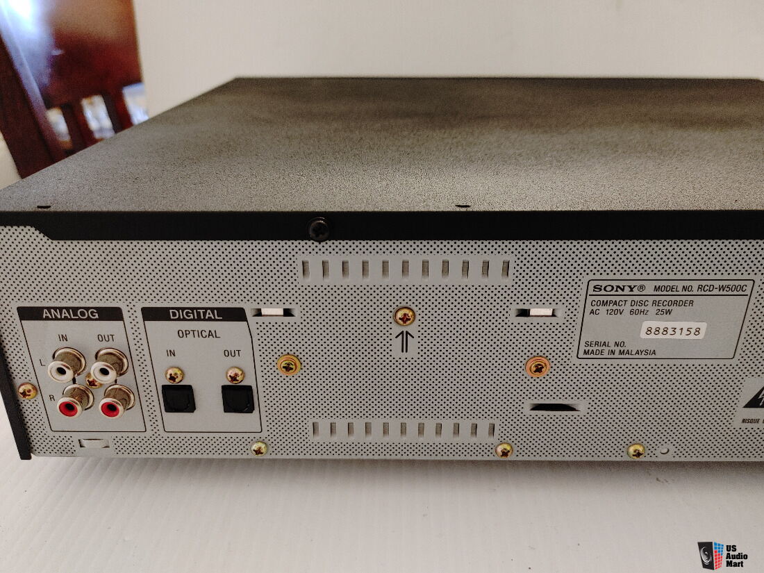 Sony RCD-W500C 5 CD Changer/Recorder Photo #4779259 - US Audio Mart