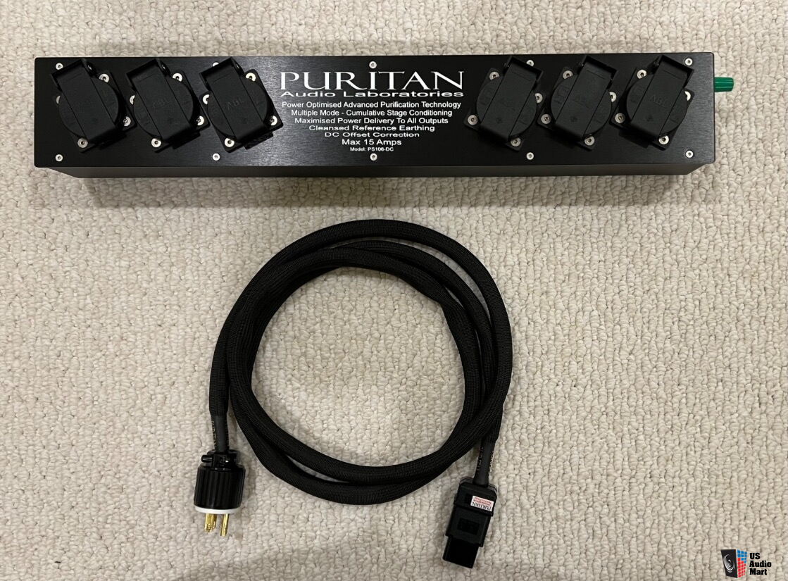 Puritan Audio PS106DC Power Strip Dealer Ad - UK Audio Mart