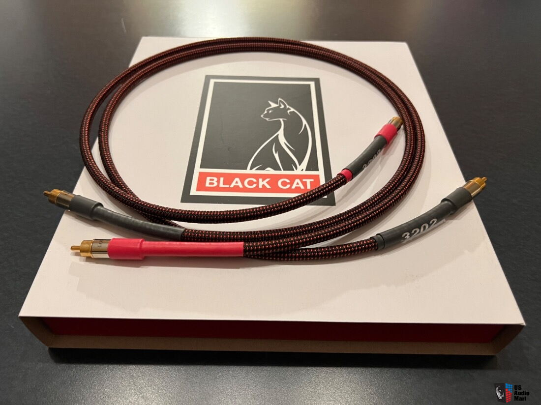 Black Cat Cable 3202 Interconnects - RCA 1.0m Photo #4781253 - US Audio ...