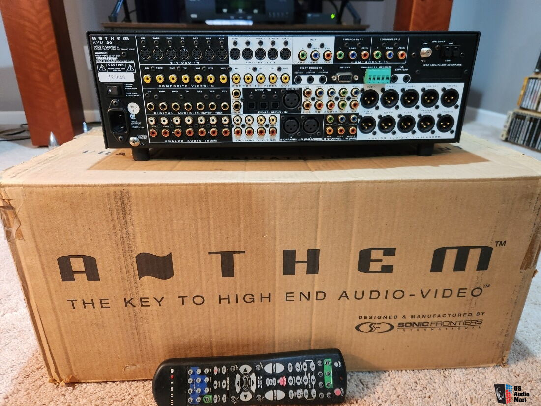 Anthem AVM20 Surround Processor / Preamplifier Photo #4781623 - Canuck ...