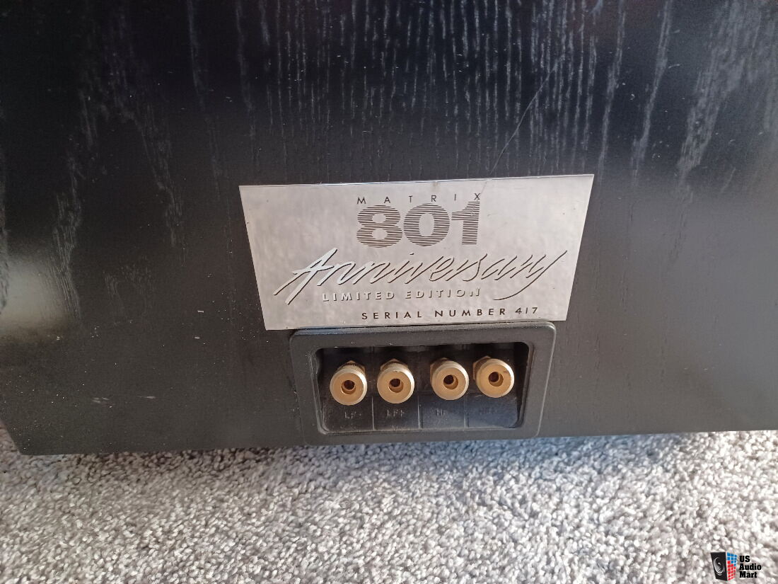 B&W 801 S2 Anniversary Photo #4781896 - US Audio Mart