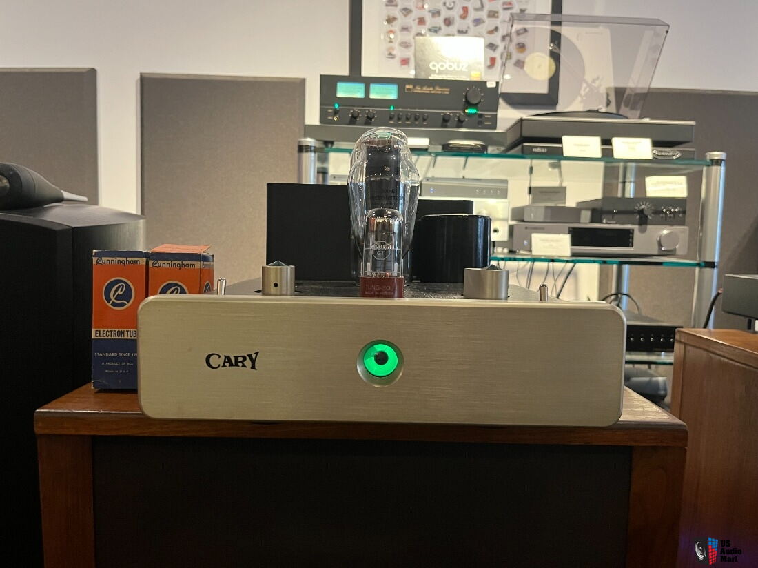 Cary Audio CAD-805 Mono Block Tube Amplifiers - New NIB 6U5 Cunningham ...