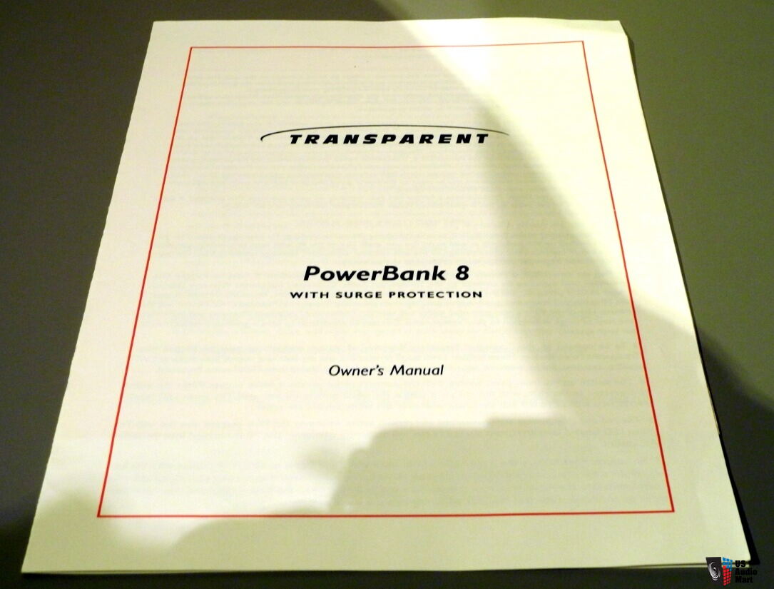 Transparent Powerbank 8 AC line conditioner with upgraded AC cord Photo ...