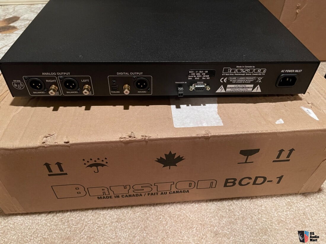 Bryston BCD1 CD Player Photo #4786707 - US Audio Mart