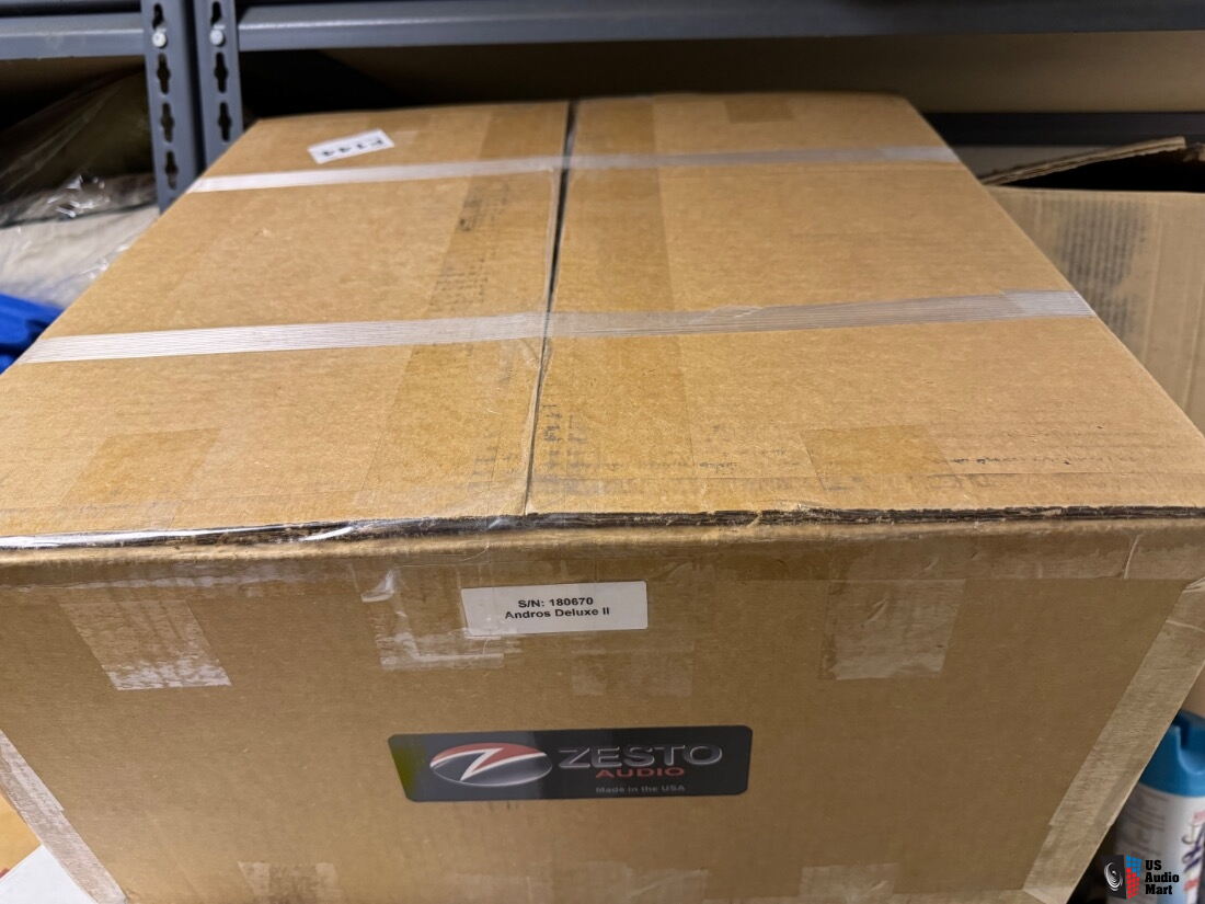 Zesto Andros Deluxe II Phonostage - New Unopen Box Photo #4786856 - US ...