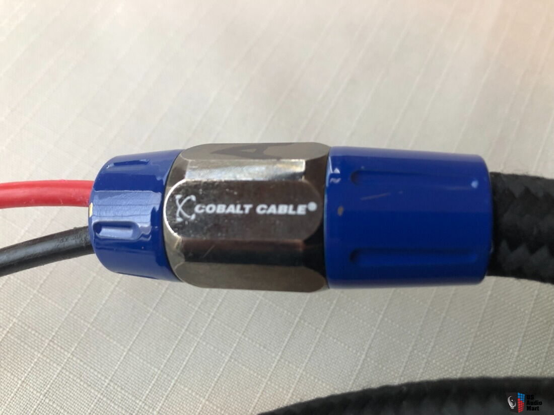 Cobalt Cable Ultimate Speaker Cables 10ft. Pr. w/ Banana Plugs & 1-M Pr ...