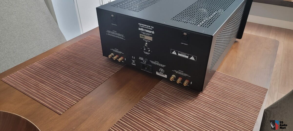 Audio Research Ref 75SE Power Amp Photo #4789755 - US Audio Mart
