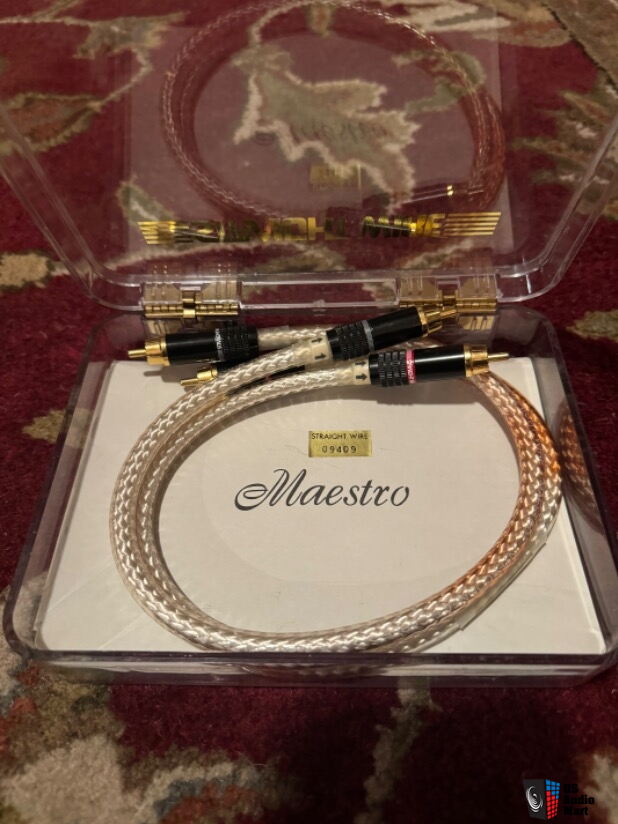 Straight Wire Maestro interconnects, 0.5m Photo #4789802 - US Audio Mart