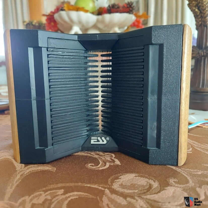 Custom ESS Heil AMT mid/tweeter with solid walnut end caps Photo ...