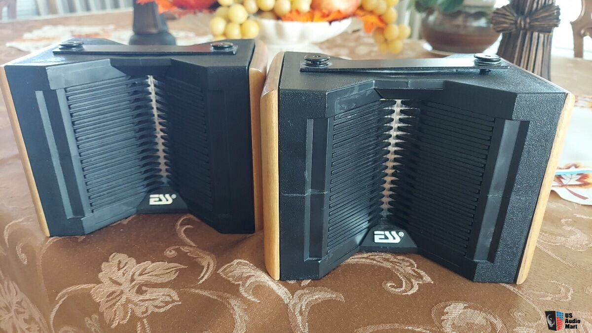 Custom ESS Heil AMT mid/tweeter with solid walnut end caps Photo ...