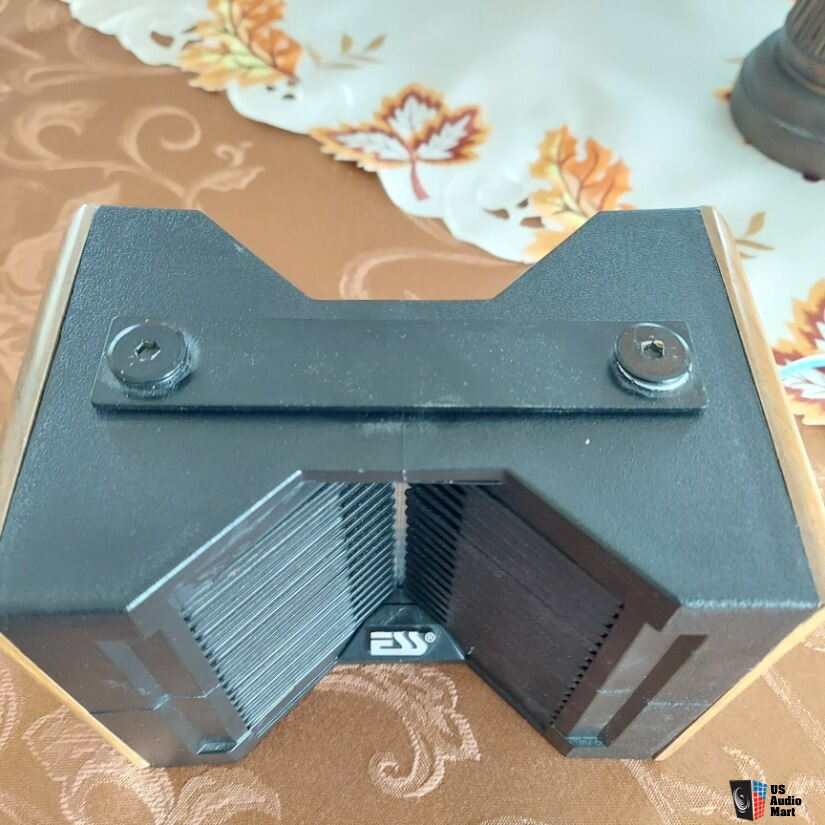 Custom ESS Heil AMT mid/tweeter with solid walnut end caps Photo ...