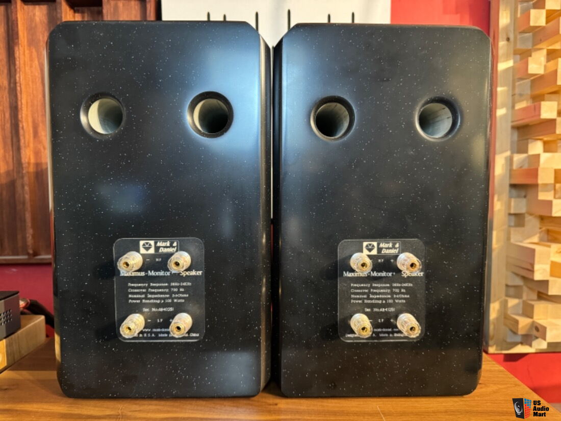 Mark & Daniel Maximus Monitor+ Speakers AMT tweeters 2 pairs! Photo ...