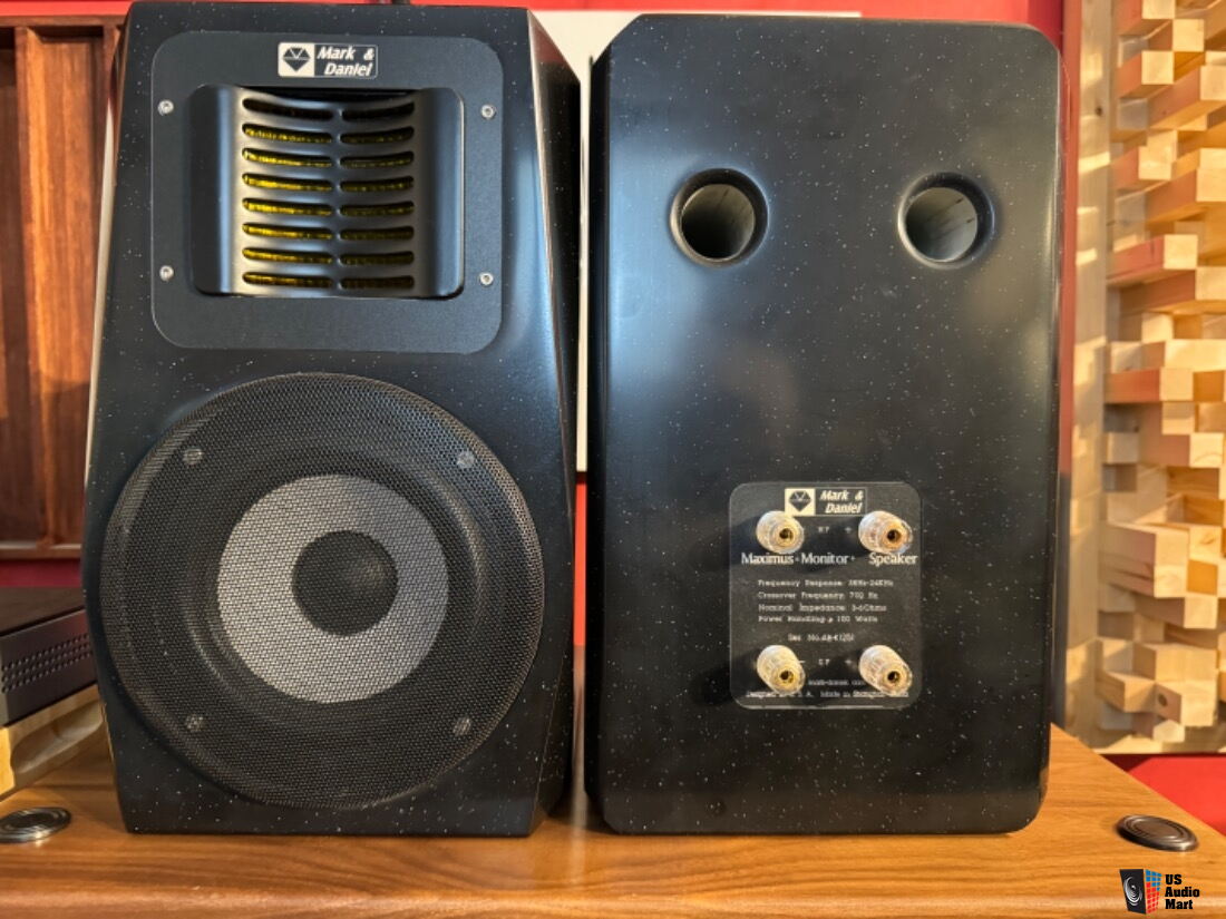 Mark & Daniel Maximus Monitor+ Speakers AMT tweeters 2 pairs! Photo ...