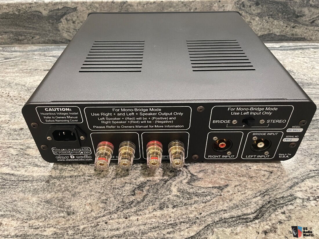 Class D Audio SDS-470CS Power Amplifier Photo #4790426 - US Audio Mart