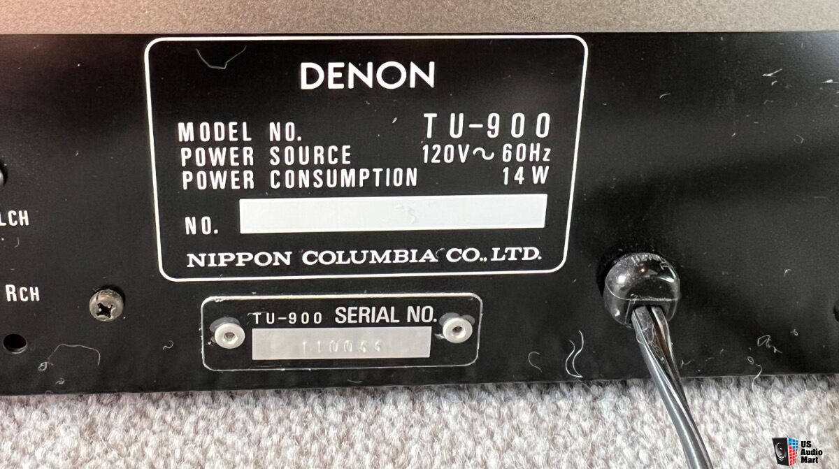 Rare Denon TU-900 Tuner With Rosewood End-caps Photo #4790765 - US ...