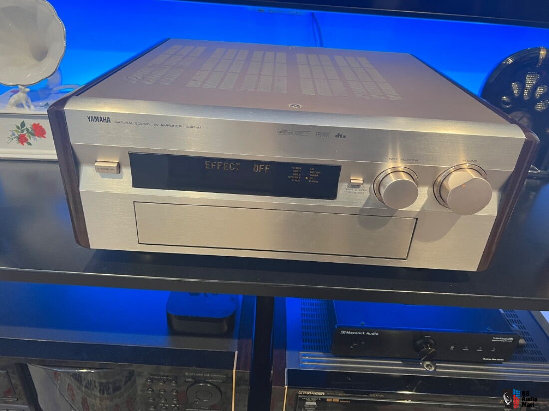 Yamaha DSP A1 Champagne / Gold with wood panels ,remote Photo #4792377 ...