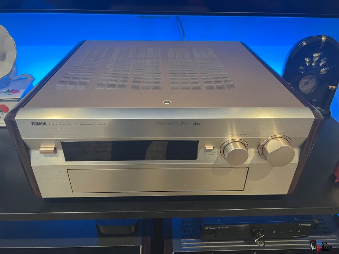 Yamaha DSP A1 Champagne / Gold with wood panels ,remote Photo #4792375 ...
