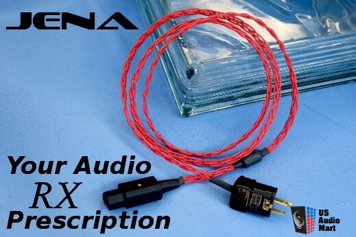 Jena Labs Crimson Red RX Power Cord | IeGO 8095 AC - IEC Plugs Photo ...