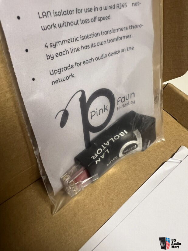 Pink Faun Lan Isolator Photo #4792996 - US Audio Mart