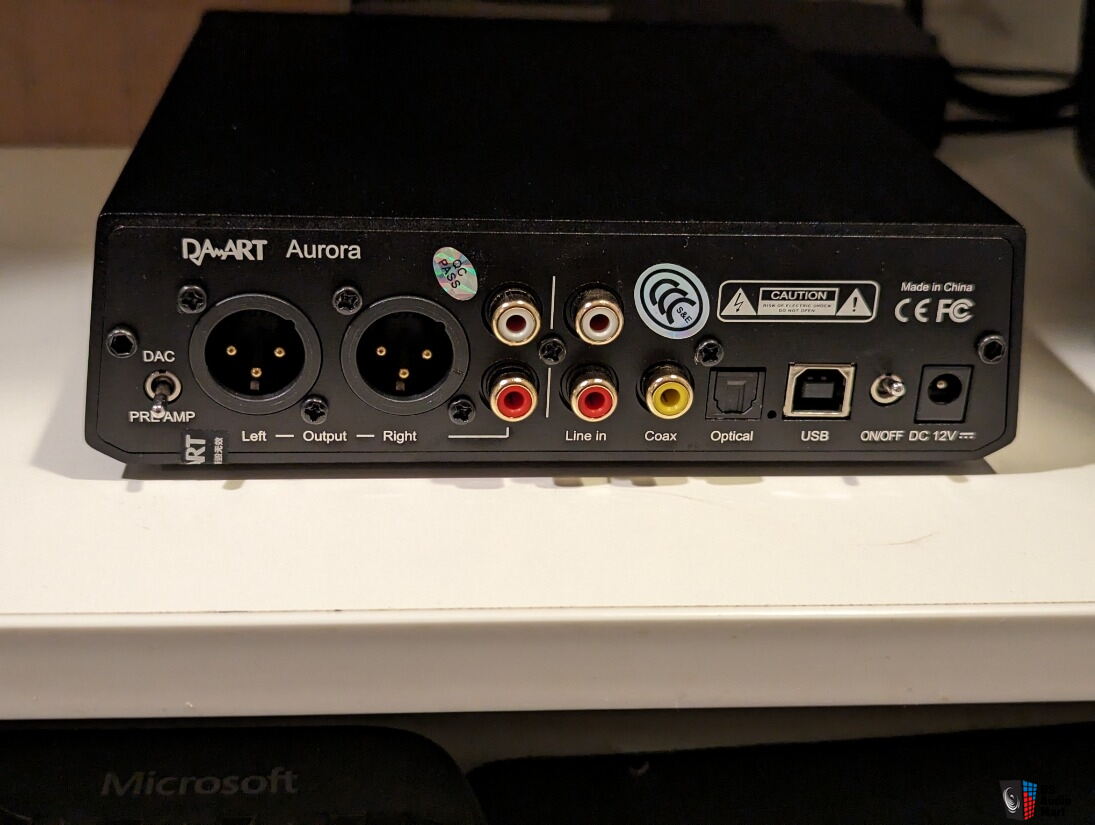DA Art Aurora DAC/Pre/Headphone amplifier Photo #4793550 - US Audio Mart