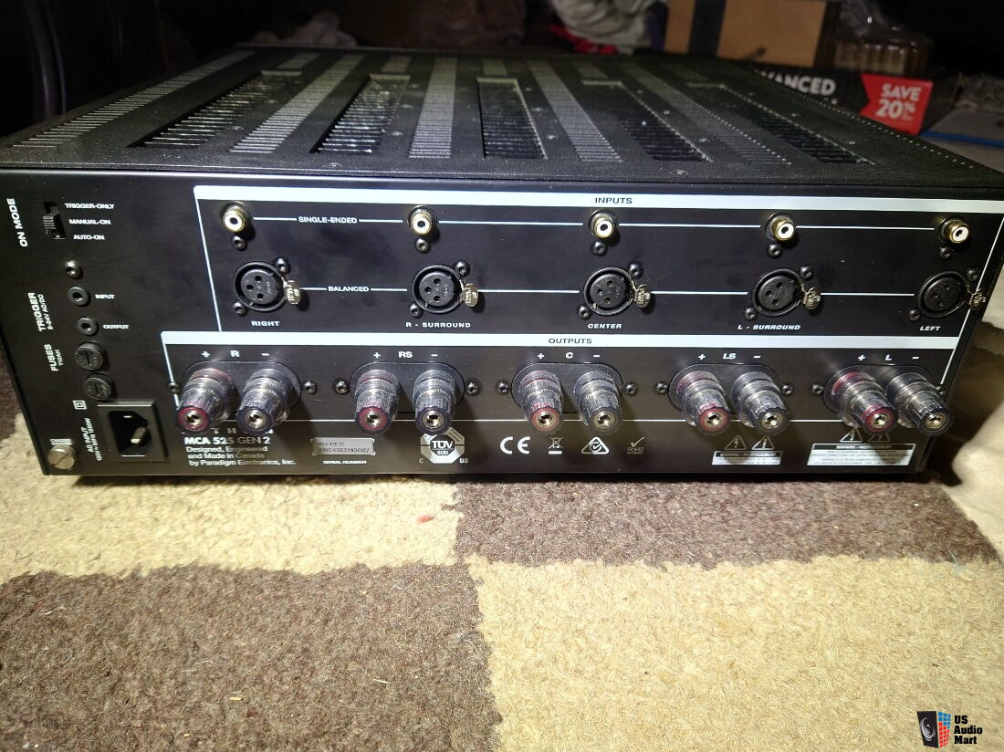 Anthem mca 525 gen 2 Photo #4637350 - US Audio Mart