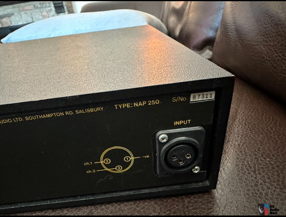 NAIM NAP250 Olive Power Amplifier