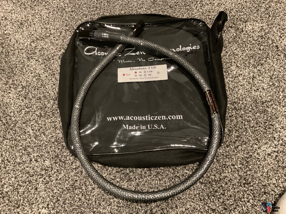 Acoustic Zen Absolute 110 AES/EBU Digital Cable 1M w/FREE shipping For ...