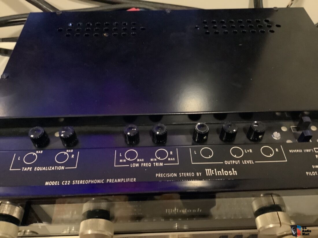 Mcintosh c22 nice shape oem box For Sale - US Audio Mart