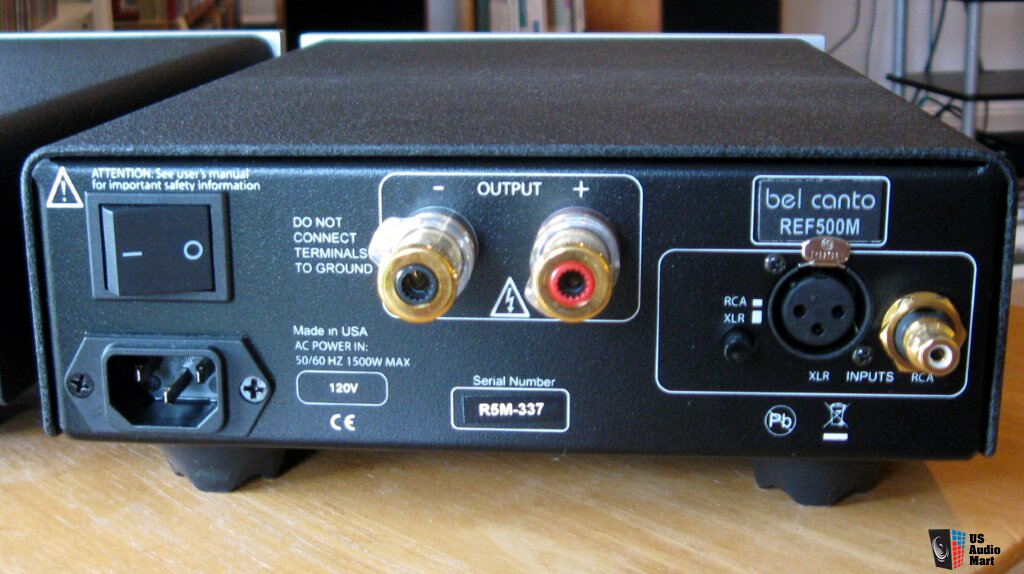 Bel Canto REF500M monoblock power amps, mint pair Photo #479932 - US ...