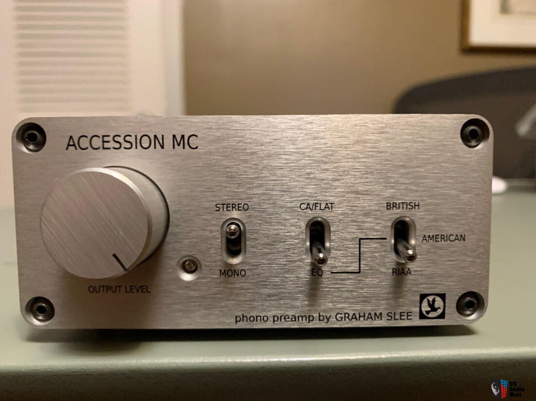 Graham Slee Accession MC Preamp and Enigma Power Supply--PRICE DROP For ...