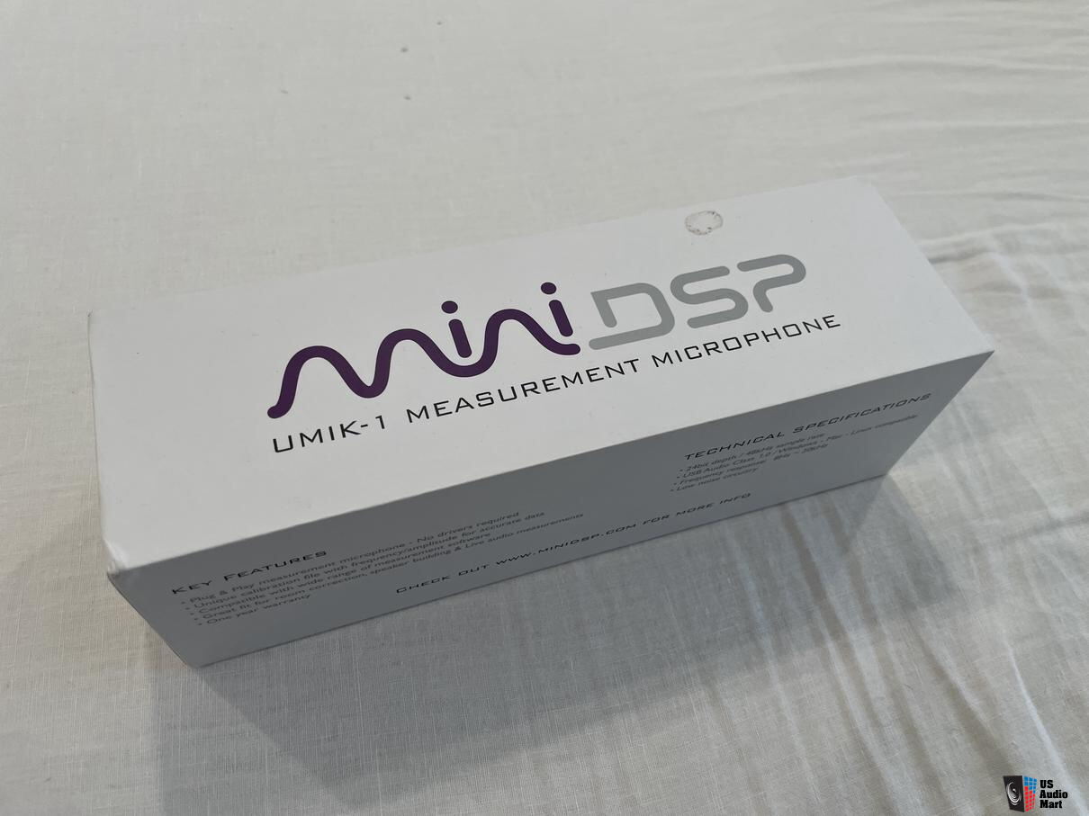 miniDSP Flex w/DIRAC, Analog Balanced + microphone and tripod Photo ...