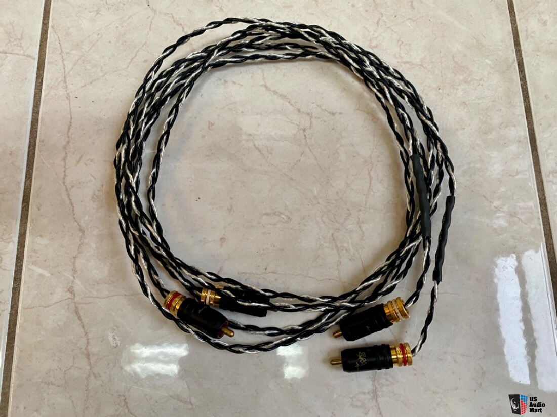 Kimber Kable Silver Streak Interconnects - 1.5 meters - WBT-0147 rca ...
