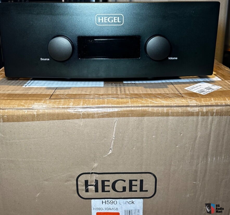 Hegel H590 integrated amplifier built in dac Photo #4802715 - US Audio Mart