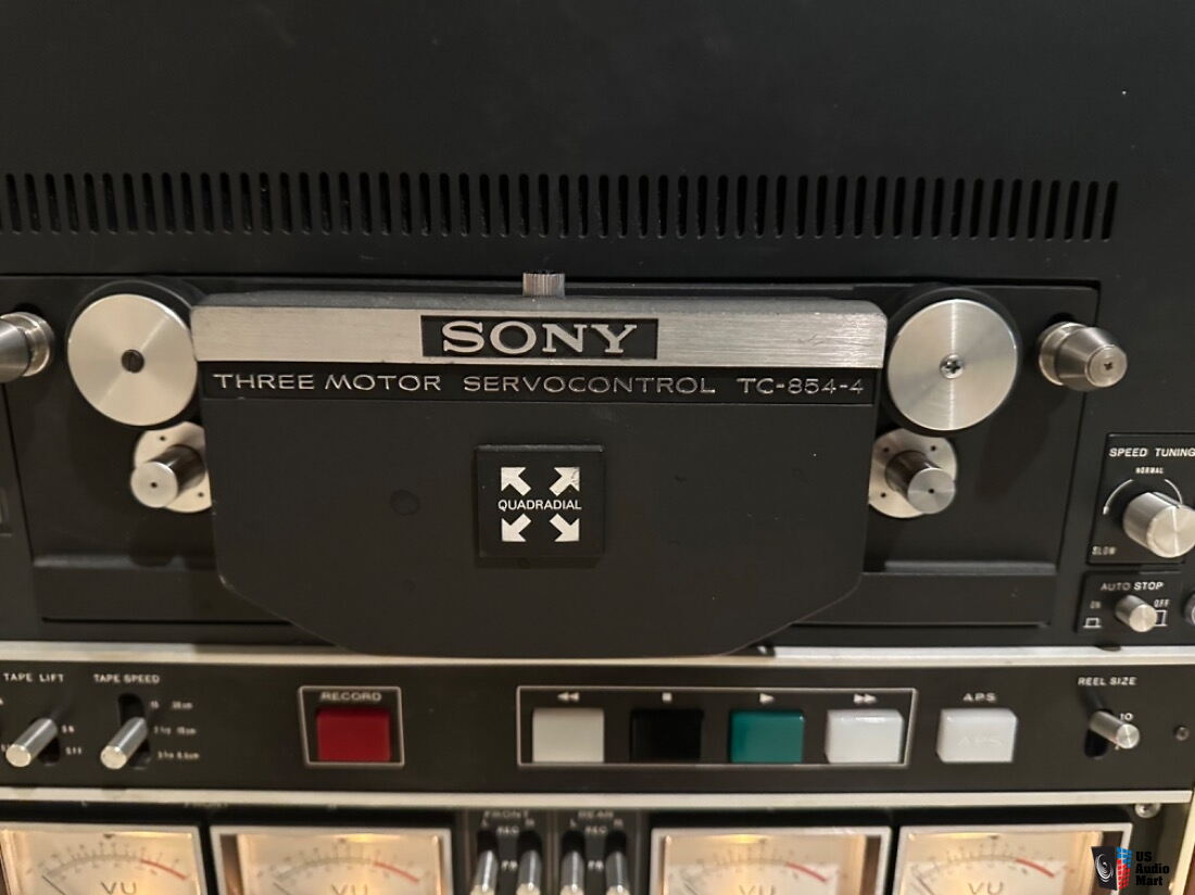 Sony TC-854-4 reel to reel tape recoder Photo #4802936 - UK Audio Mart