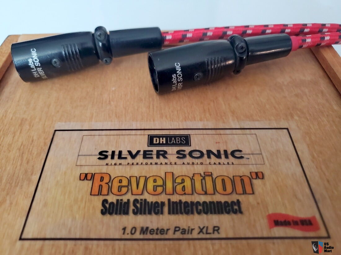 DH Labs Revelation pure silver XLR cables 1 meter Photo #4804687 - US ...
