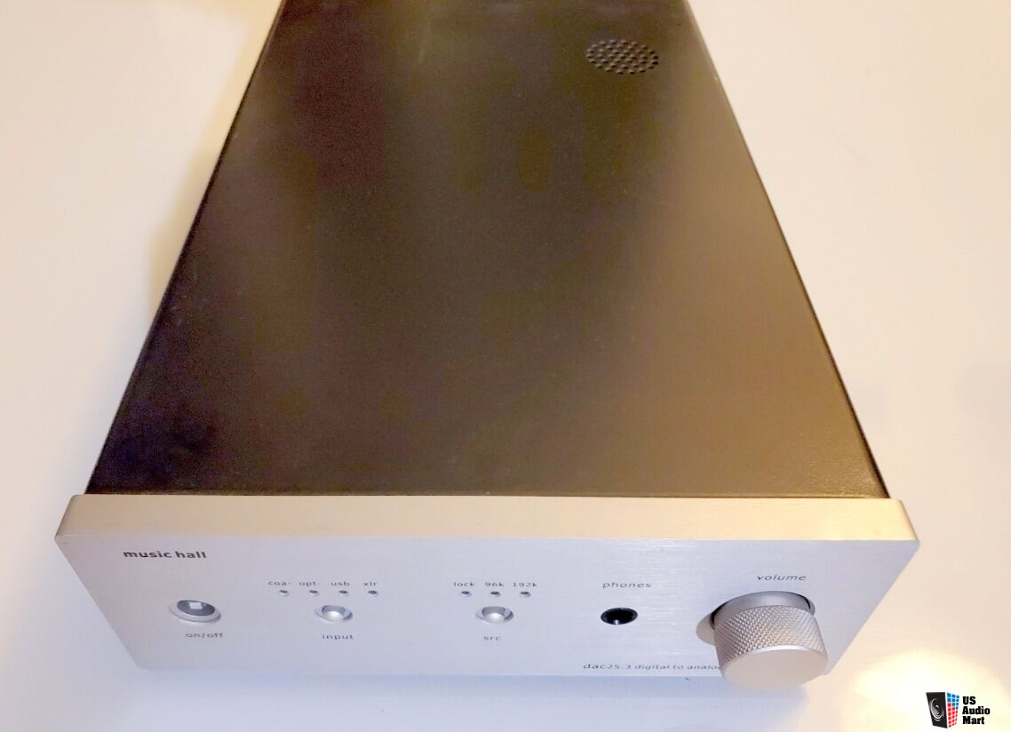 Music Hall DAC 25.3 Hybrid Tube DAC Headphone Amp Photo #4804760 - US ...