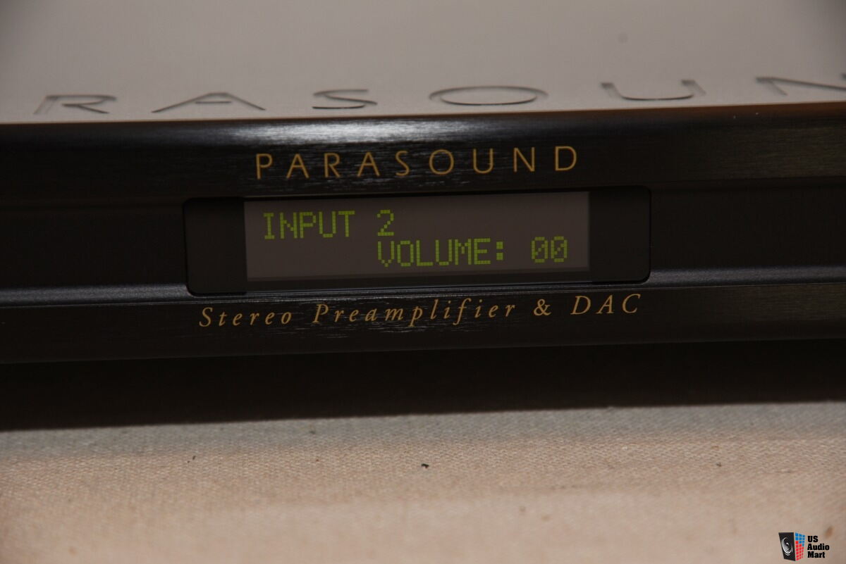 Parasound NewClassic 200 Pre, Stereo Pre-Amplifier & DAC - excellent ...