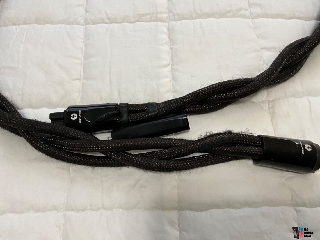 Audioquest Thunder power cord (2 meter / 15 Amp / C13 IEC connector ...